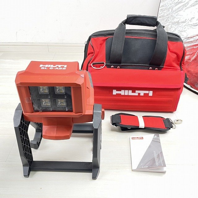 【やや傷や汚れあり】SL6-A22 LED 作業用照明 充電式 エリアライト HILTI 【中古品】 K0050040の落札情報詳細 ...