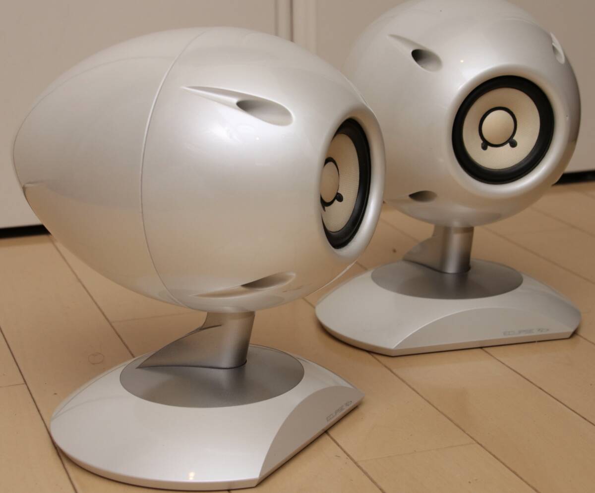 【目立った傷や汚れなし】DENSO TEN デンソーテン ECLIPSE TD508 ペア WH パールホワイト 動作確認済み 外観美品 専用スタンド付き タイムドメインの落札情報詳細 ...