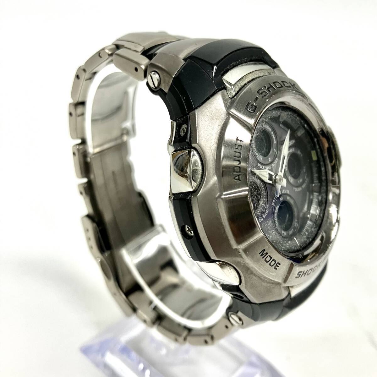【全体的に状態が悪い】〇2411-209 CASIO/カシオ G-SHOCK THEG 2針 メンズ ソーラー 腕時計 GW-1200 TDJ ...