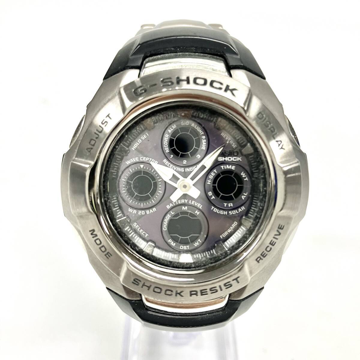 【全体的に状態が悪い】〇2411-209 CASIO/カシオ G-SHOCK THEG 2針 メンズ ソーラー 腕時計 GW-1200 TDJ ...
