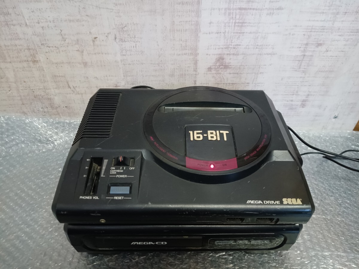 【傷や汚れあり】SEGA セガ MEGA DRIVE メガドライブ HAA-2910 MEGA-CD メガCD ゲーム機 レトロゲーム ジャンクの落札情報詳細 - Yahoo!オークション落札 ...