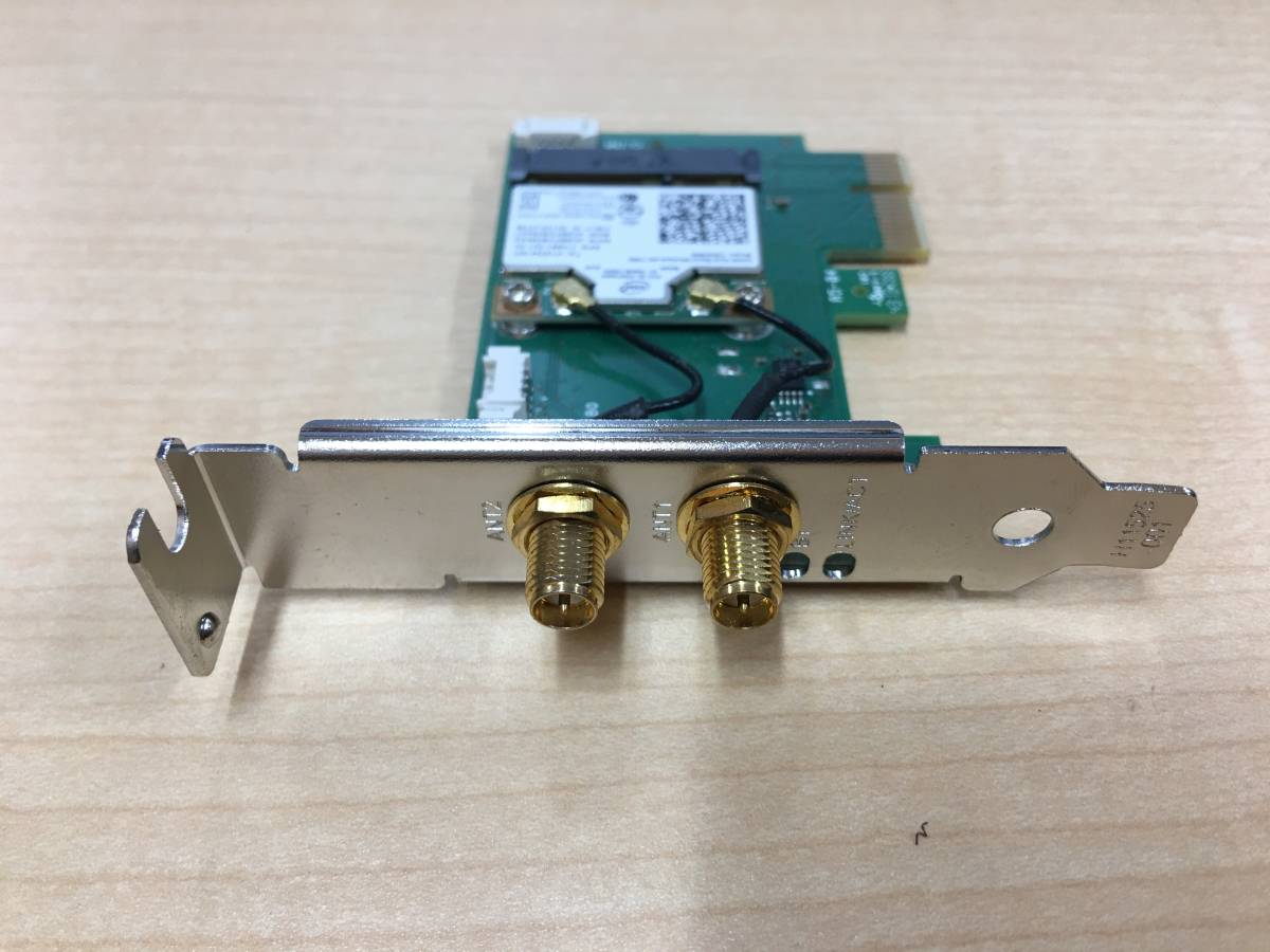 【傷や汚れあり】B2624)Intel(R)Dual Band Wireless-AC 7260 for Desktop 中古動作品の落札情報詳細 - Yahoo!オークション落札価格検索 ...