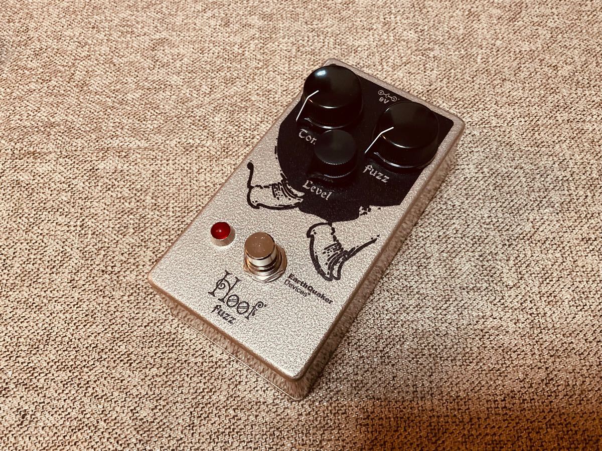 【未使用】EarthQuaker Devices Hoof Fuzz 3-Knob 3ノブ EQD bigmuff ビッグマフ アース ...