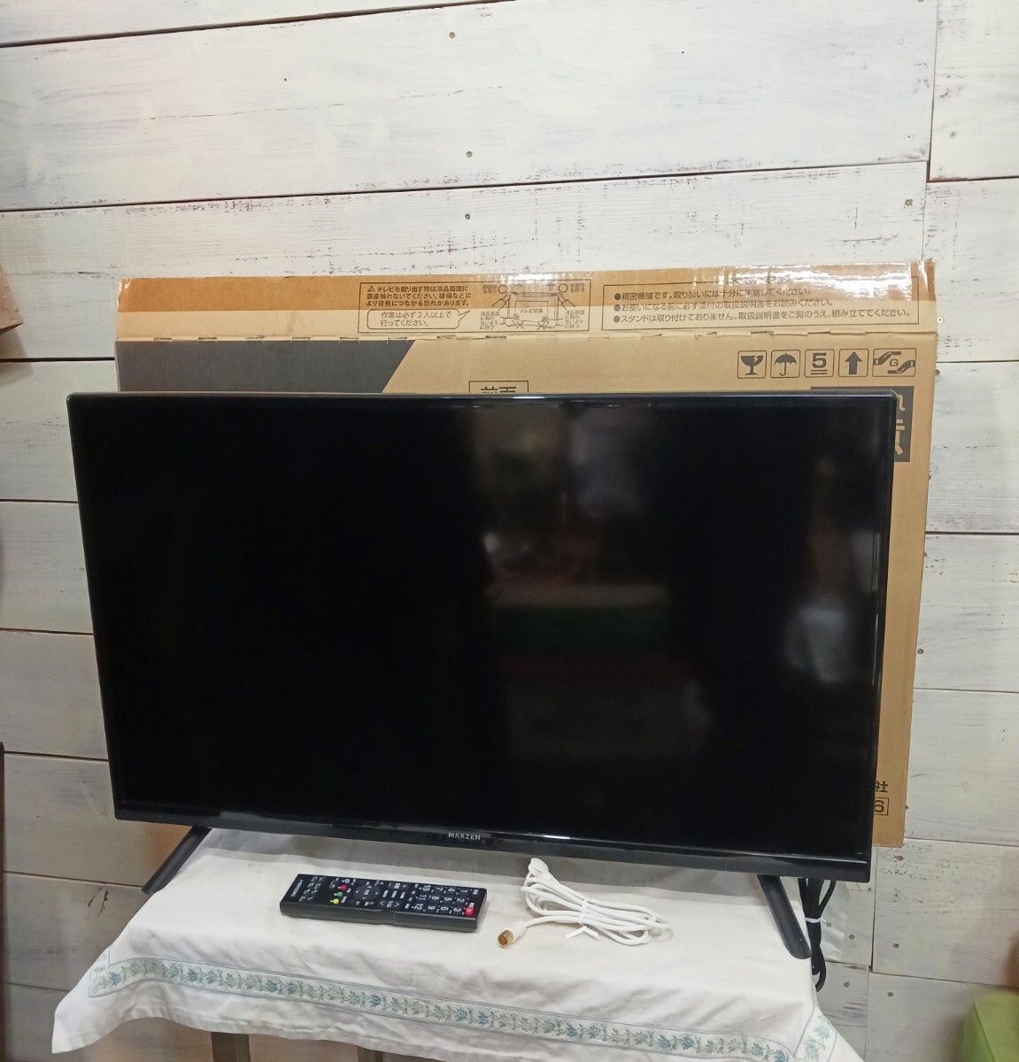 【目立った傷や汚れなし】美品☆MAXZEN マクスゼン 32インチ 液晶テレビJ32CH06 2021年製 箱 リモコン付き 動作品の落札情報詳細 - Yahoo!オークション落札価格検索 ...