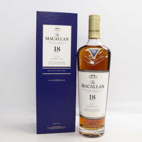 【目立った傷や汚れなし】1円~MACALLAN（マッカラン）18年 ダブルカスク 2022 43％ 700ml D24L100001の落札情報詳細 - Yahoo!オークション落札価格検索 ...