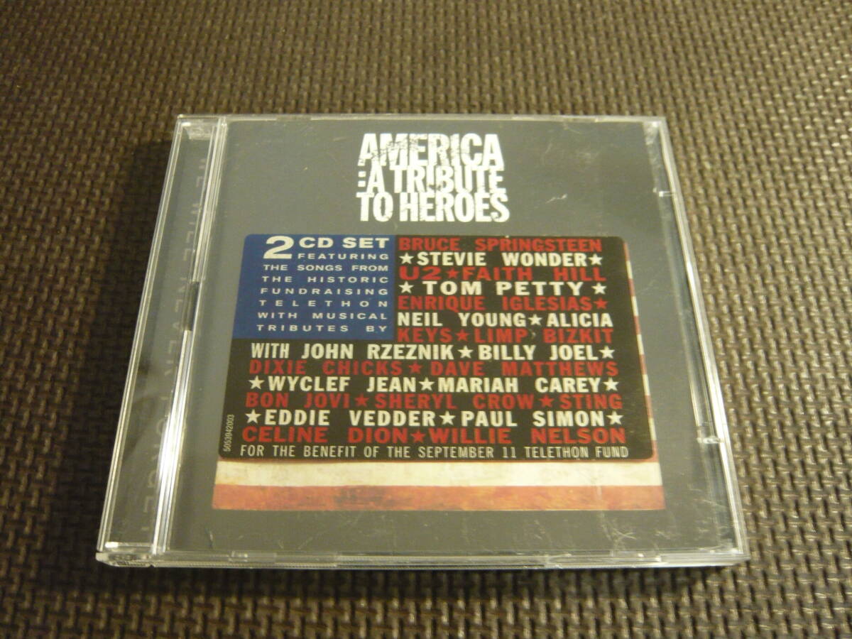 【やや傷や汚れあり】CD2枚組☆AMERICA:A TRIBUTE TO HEROES☆中古の落札情報詳細 - Yahoo!オークション落札 ...