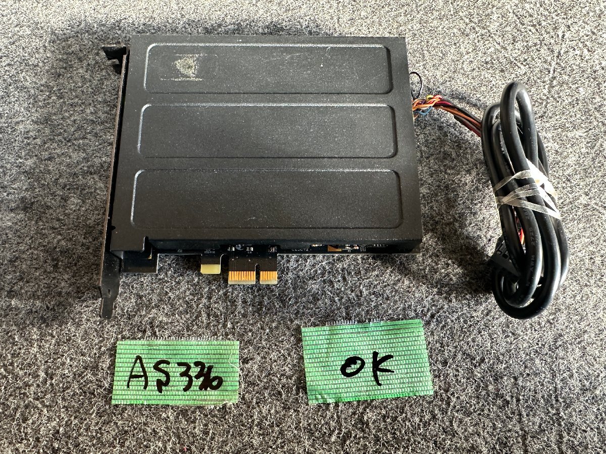 【やや傷や汚れあり】【送60サイズ】Creative Labs Sound Blaster X-Fi Titanium SB0880 PCI ...