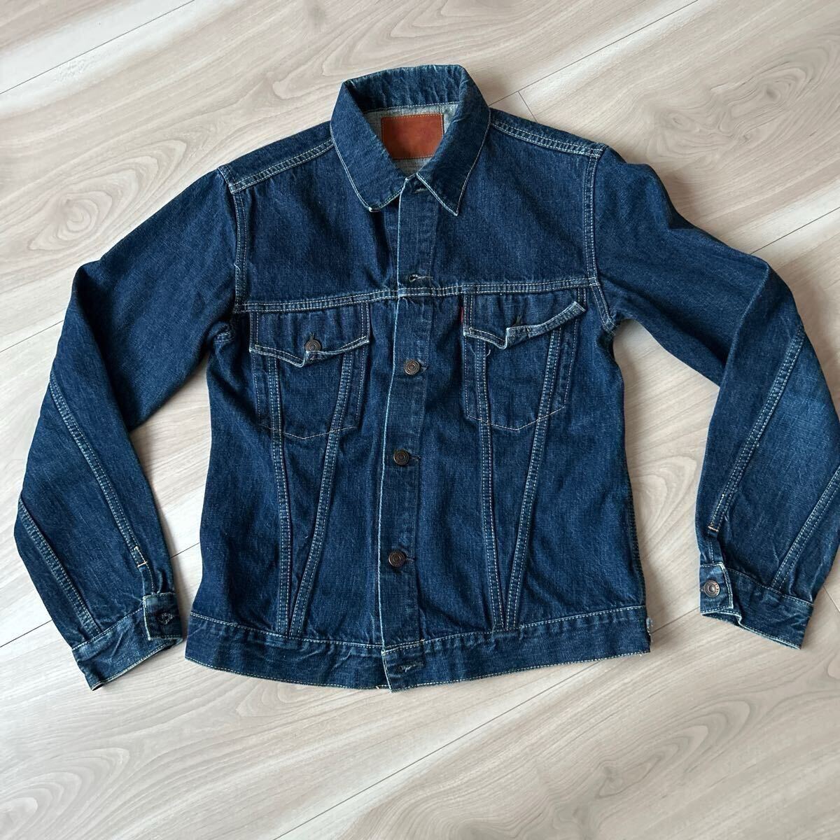 【目立った傷や汚れなし】FULLCOUNT FULL COUNT フルカウント Lot 2101 3rd サード デニム ジャケット Gジャン ...