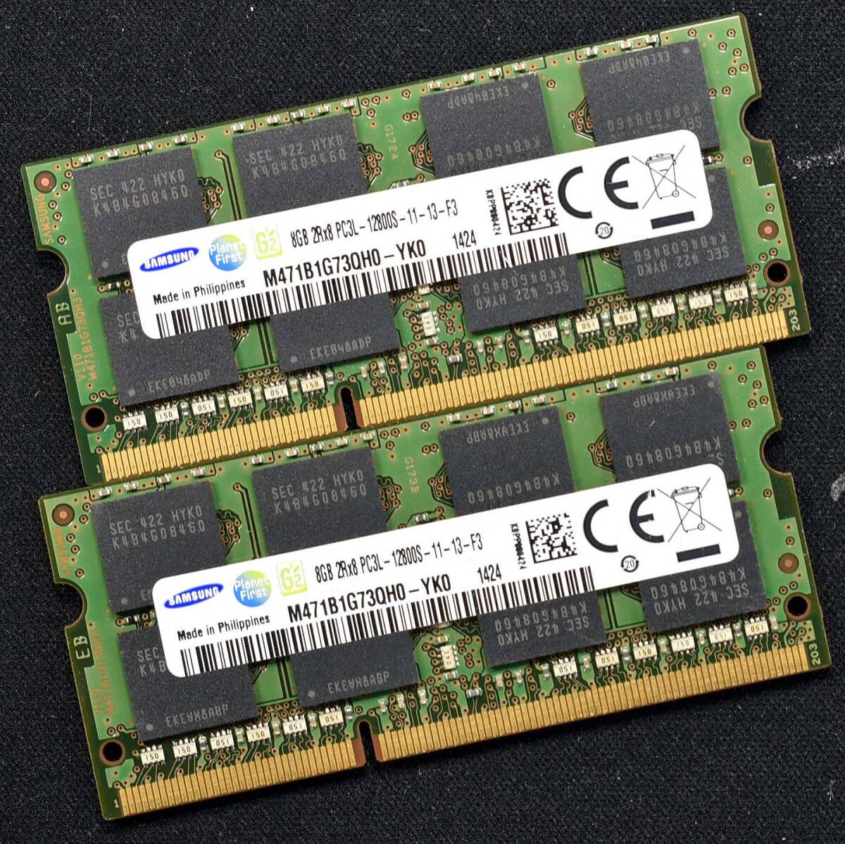 【傷や汚れあり】♪♪ Samsung PC3L-12800 SO-DIMM 8GB ♪♪の落札情報詳細 - Yahoo!オークション落札価格 ...