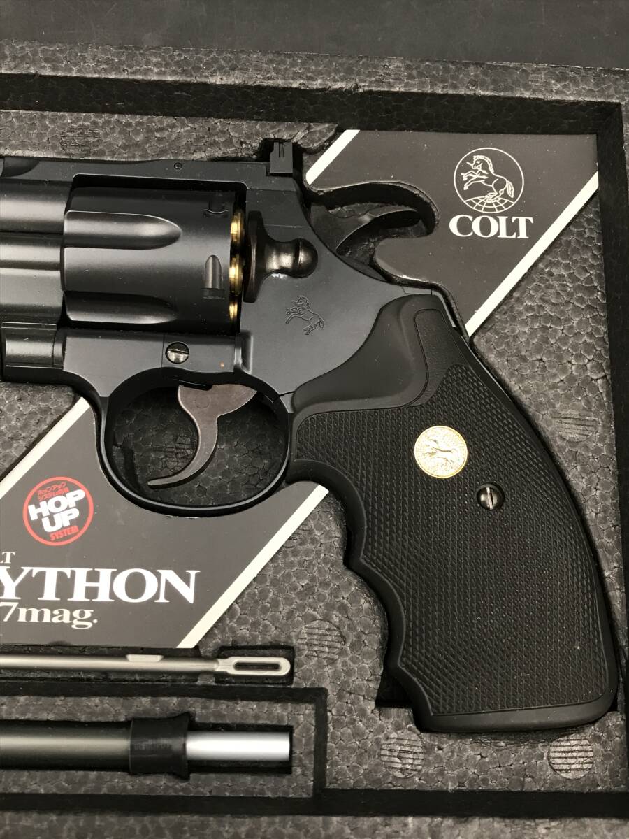 【傷や汚れあり】0117-01 東京マルイ COLT Python 357mag 4inch リボルバー 4インチ ガスガン 箱・説明書ありの落札情報詳細 - Yahoo!オークション落札価格 ...