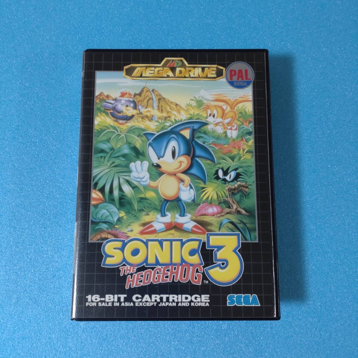 【やや傷や汚れあり】【 STH3 アジア版 】セガ 海外MD アジアPALソフト ソニック・ザ・ヘッジホッグ3 SEGA SONIC THE ...