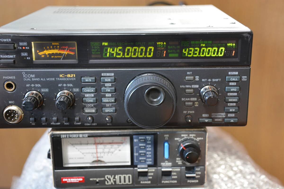 【傷や汚れあり】ICOM IC-821D 144/430MHz オ－ルモ－ドトランシバ－の落札情報詳細 - Yahoo!オークション落札価格 ...