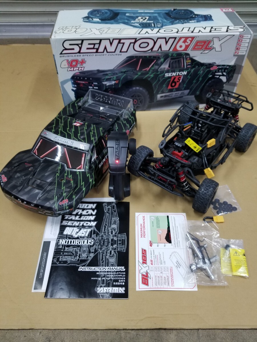 【傷や汚れあり】即決！ARRMA SENTON 6s BLX アロマ ショートコーストラック の落札情報詳細 - Yahoo!オークション落札 ...