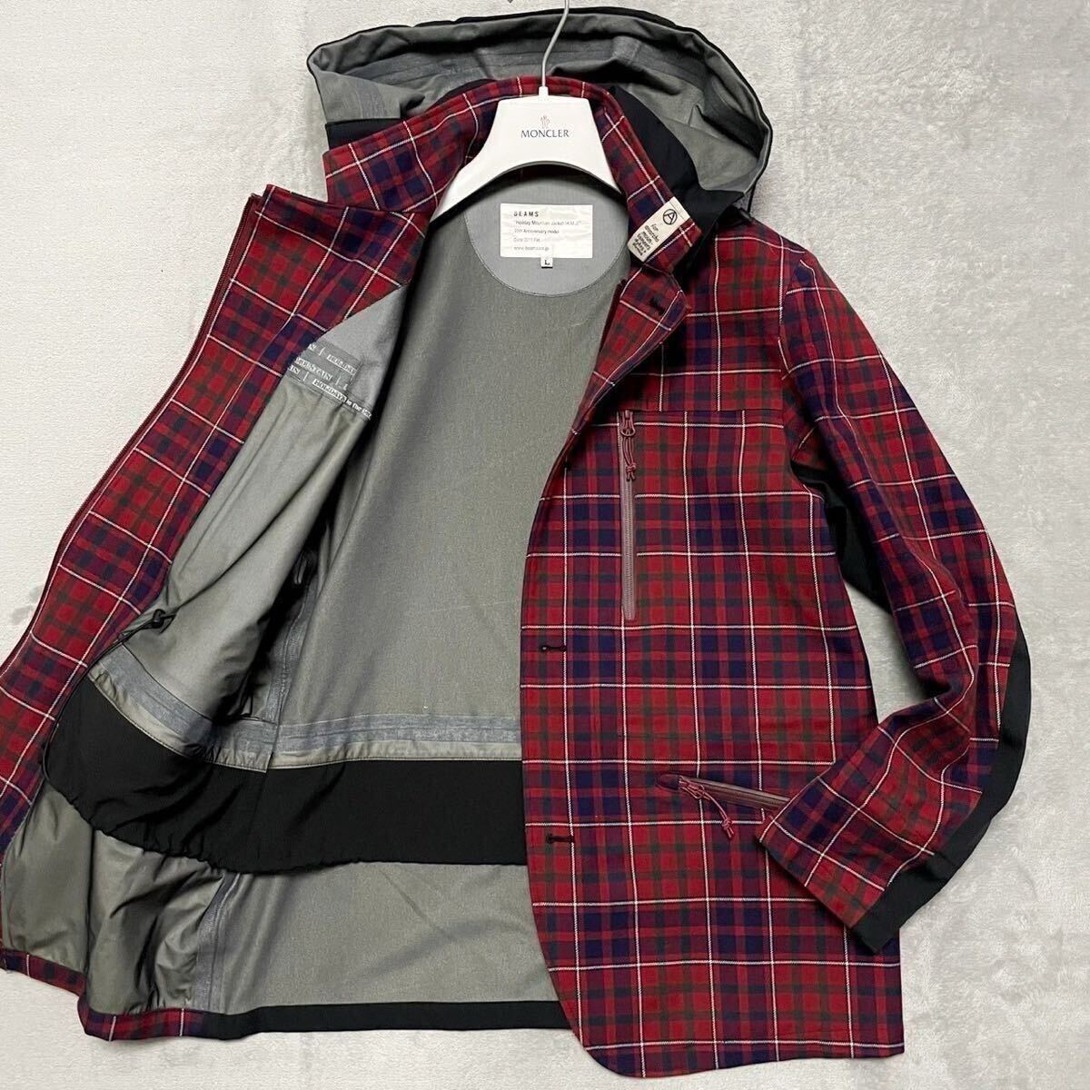 【目立った傷や汚れなし】Lsize★BEAMS×MOUNTAIN RESEARCH ビームス マウンテンリサーチ gore-tex ゴアテックス マウンテンパーカー ブルゾン 35周年記念 ...