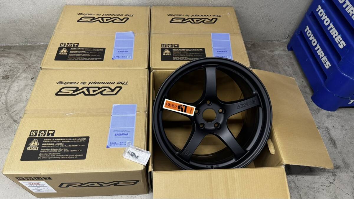 【未使用】新品 RAYS gramLIGHTS 57CR SPEC-D レイズ グラムライツ 18インチ9.5J+22 5H114.3 ランエボ10 スカイラインGT-Rの落札情報詳細 ...