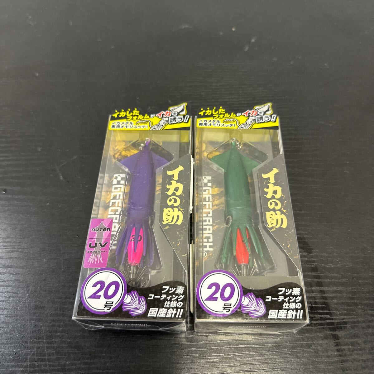【未使用】ジークラック (GEECRACK) イカの助 (IKANOSUKE) 20号 ＃099 ピンク／パープル スッテ オモリスッテ等 2個セット【新品未使用品】N11178の落札情報詳細 ...