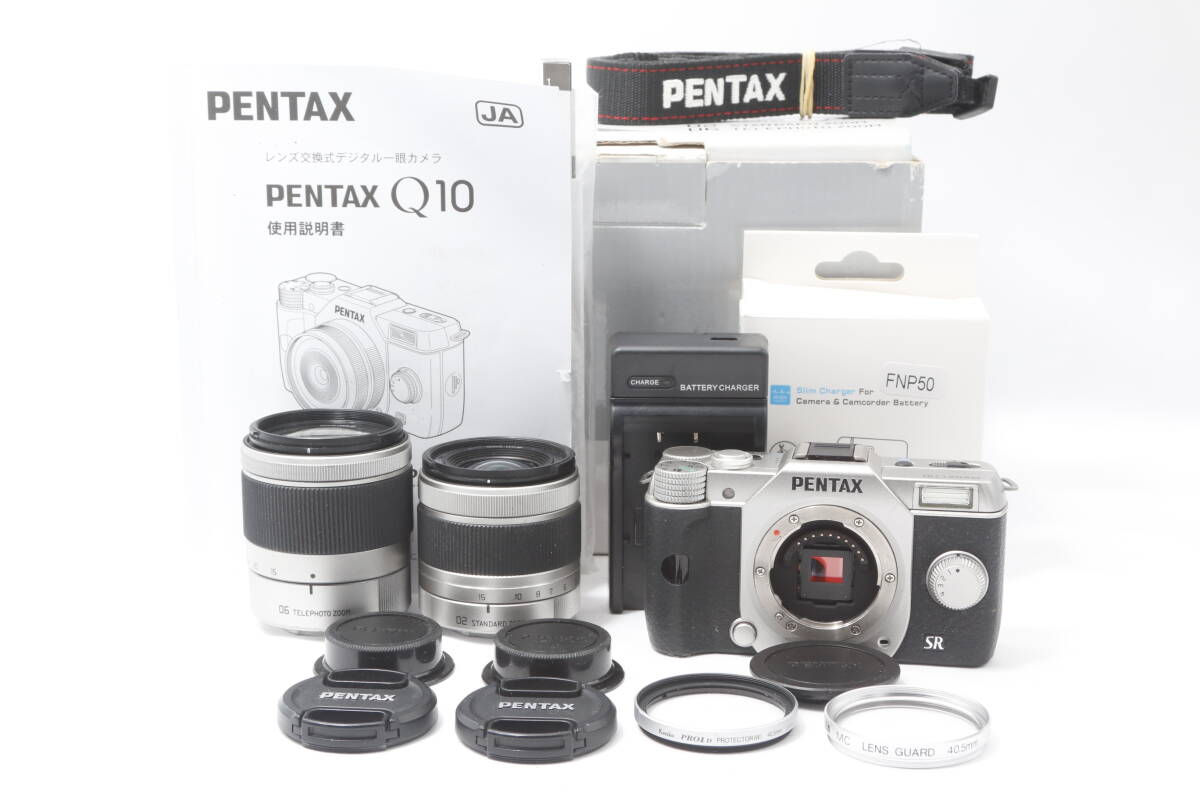 【目立った傷や汚れなし】【美品：ショット数僅か1200枚】ペンタックス PENTAX Q10 ダブルズームキット《元箱、保護フィルタ付》 YA502003の落札情報詳細 - Yahoo ...