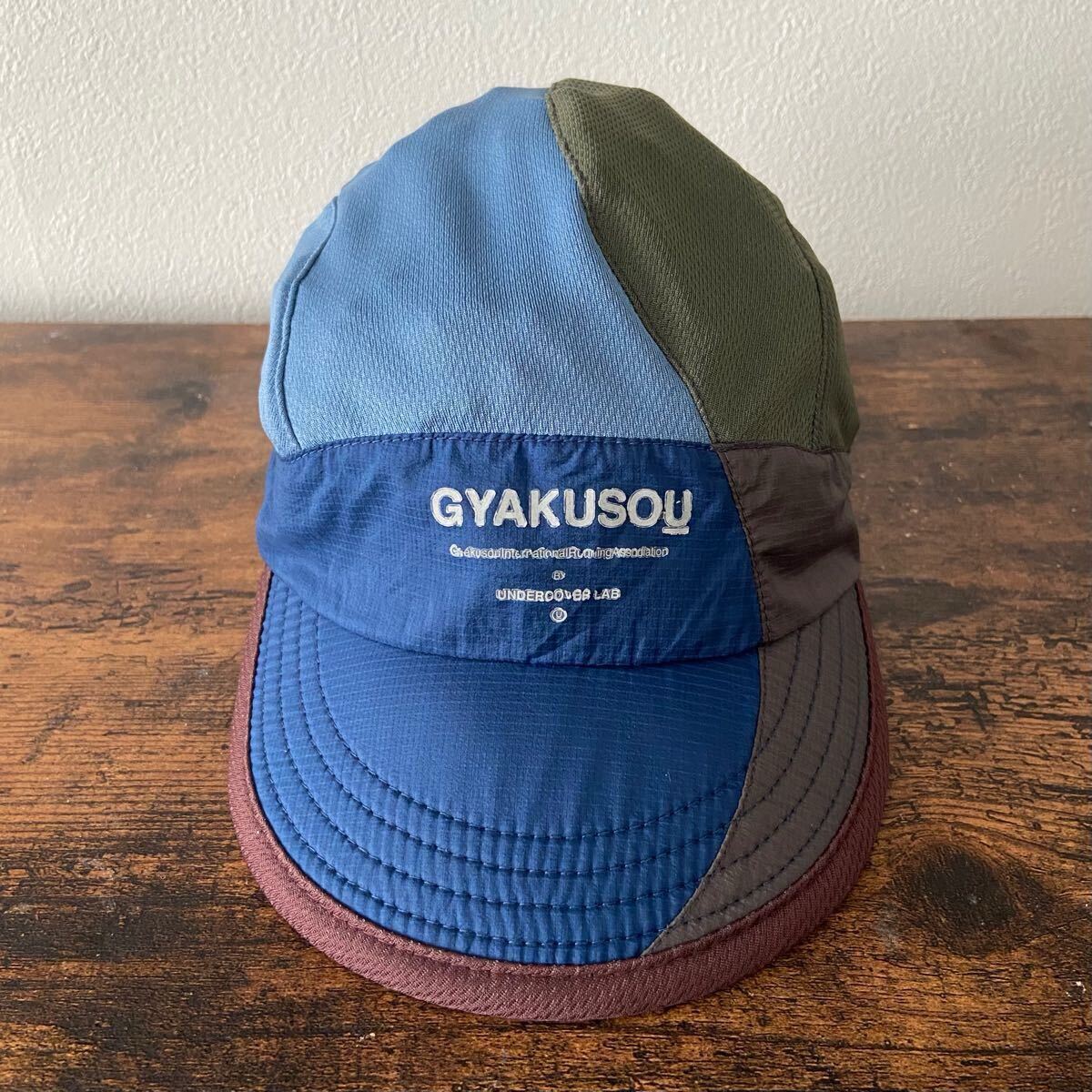 【目立った傷や汚れなし】rare 14ss gyakusou nike undercover patchwork mesh cap ...