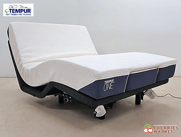 【やや傷や汚れあり】 展示品 TEMPUR テンピュール Zero-G ゼロジー フォールダブルベッド/ONE ワン 電動リクライニングベッド セミダブルベッド 47万の落札情報詳細 ...