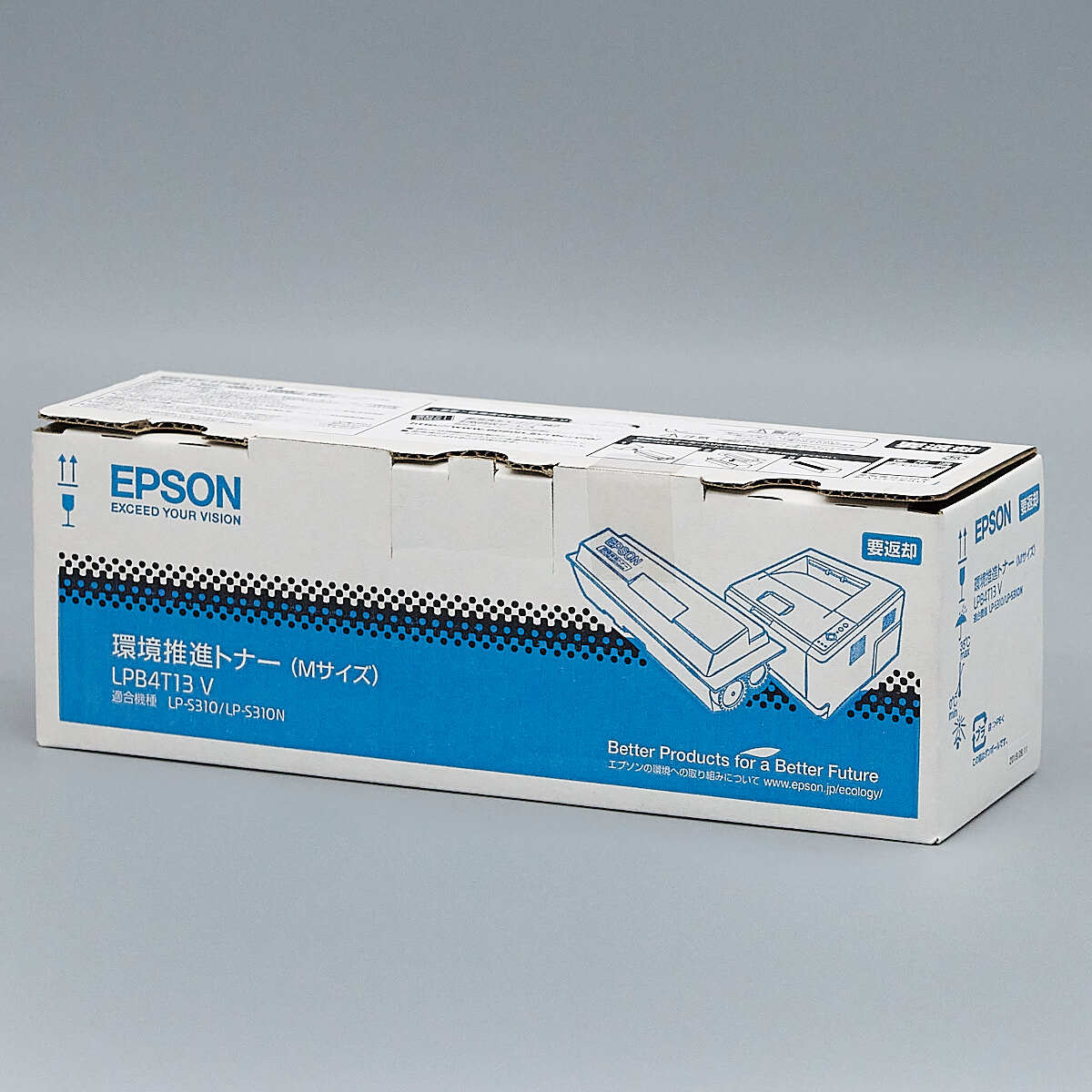 【未使用】送料無料!! EPSON LPB4T13 V 環境推進トナー (Mサイズ) 純正 適合機種 LP-S310/LP-S310N 印刷枚数 8000ページの落札情報詳細 - Yahoo ...