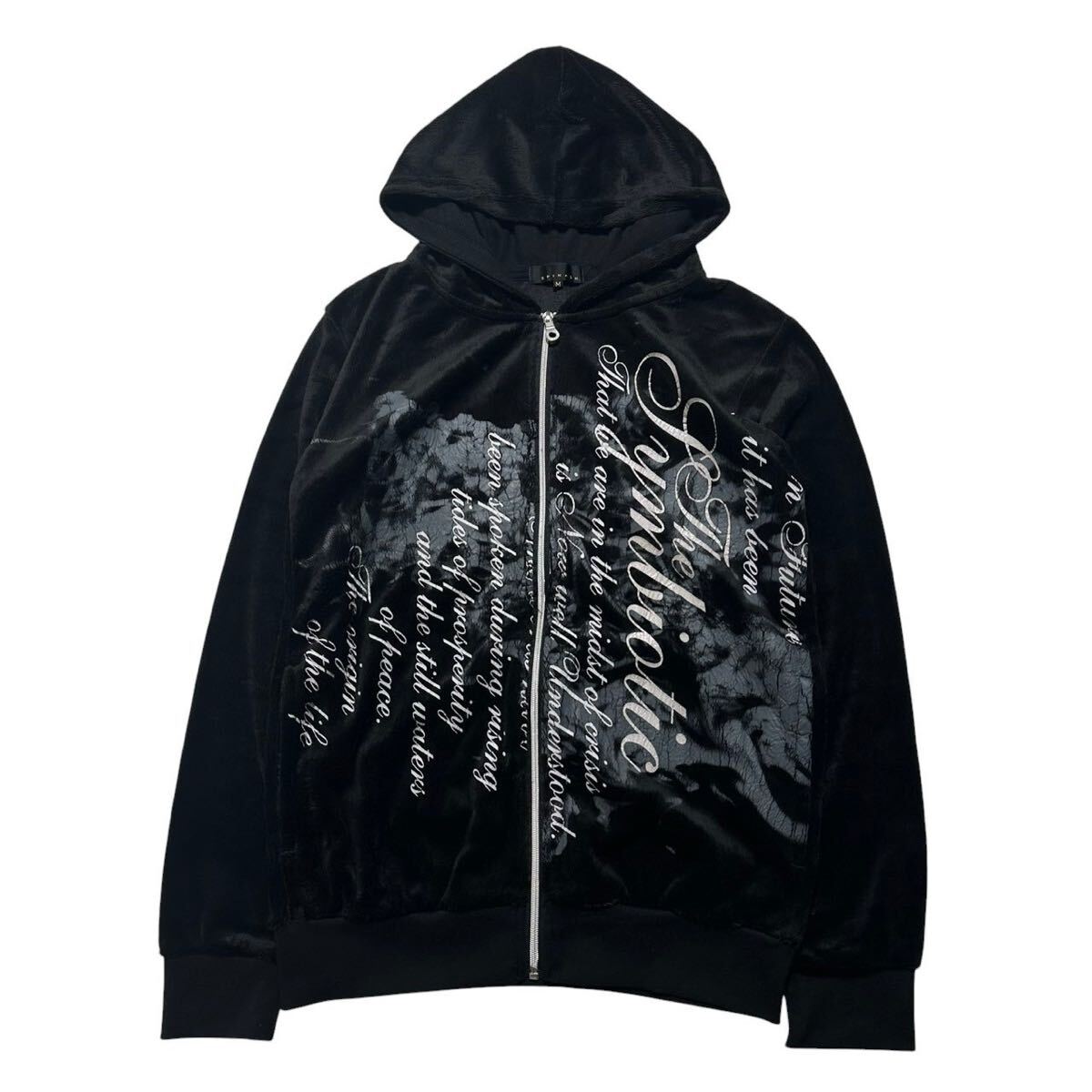 【目立った傷や汚れなし】Japanese Label Y2K velours hoodie goa ifsixwasnine kmrii share spirit lgb obelisk ...