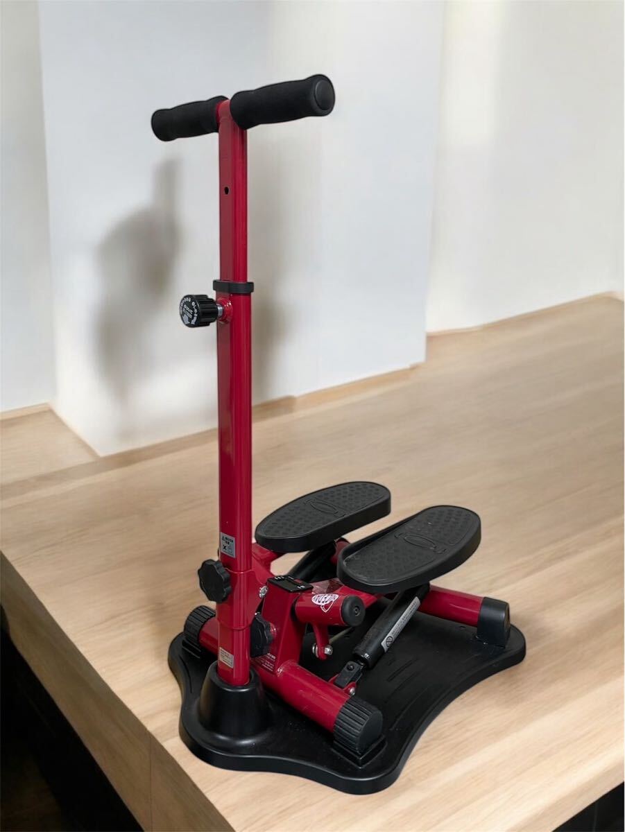 【目立った傷や汚れなし】通電OK NH-1R ND-1 ナイスデイ 健康ステッパー 本体＋専用ハンドル レッド ショップジャパンの落札情報詳細 ...