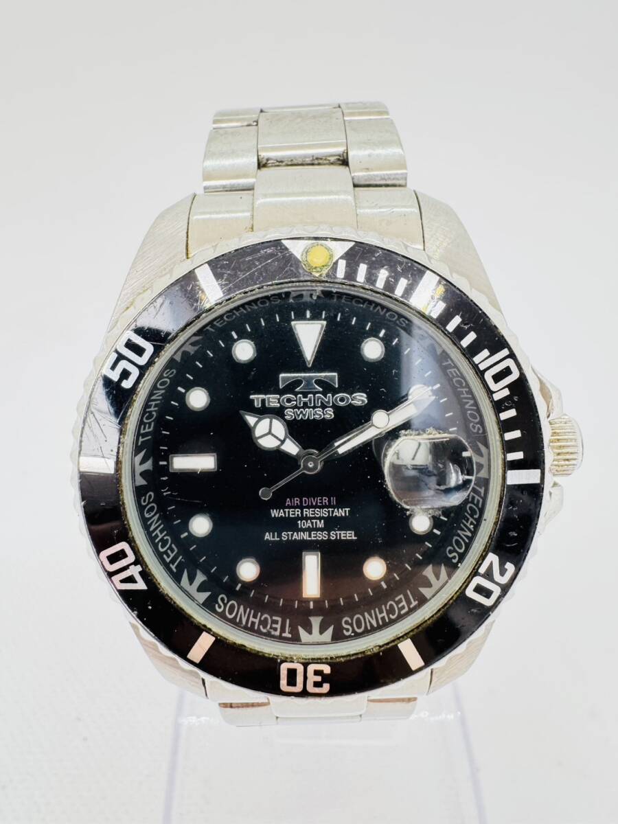 【傷や汚れあり】1円〜 稼働 TECHNOS テクノス スターレディ アンティーク 手巻き 腕時計 稼働品 2針 ヴィンテージ シルバーカラー ...