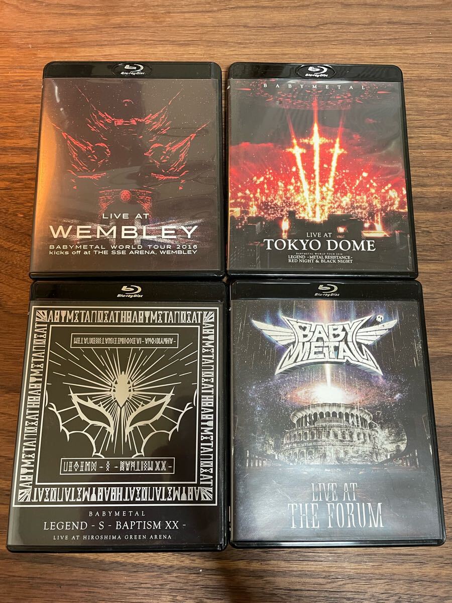 【やや傷や汚れあり】『中古』baby metal Blu-ray4枚セット/LIVE AT WEMBLEY/TOKYO DOME/THE FORUM/LEGEND BAPTISM XXの落札 ...