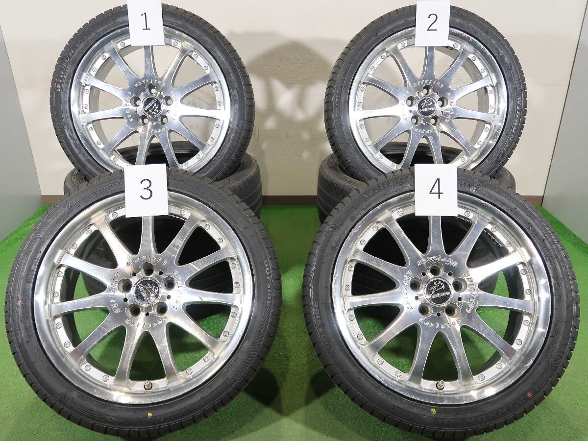 【傷や汚れあり】プリウス カローラ ツーリング 86 BRZ 等に 4本 カールソン CR 1/11RS 17インチ 7J +50 5H PCD100 ラジアル バリ溝 WINRUN R330 ...