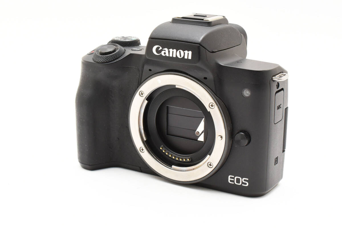 【やや傷や汚れあり】Canon EOS Kiss M PC2328 EF-M 15-45mm 1:3.5-6.3 デジタル 一眼 ミラーレス カメラ ズーム レンズ キット キャノン 撮影 ...