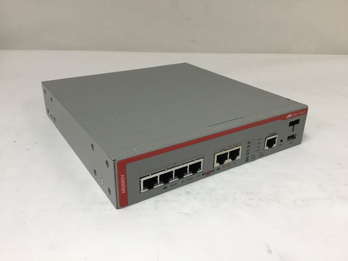 【やや傷や汚れあり】☆GbE VPNアクセスルーター／Allied Telesis AT-AR2050V！(#J5-458)「80サイズ」☆の ...