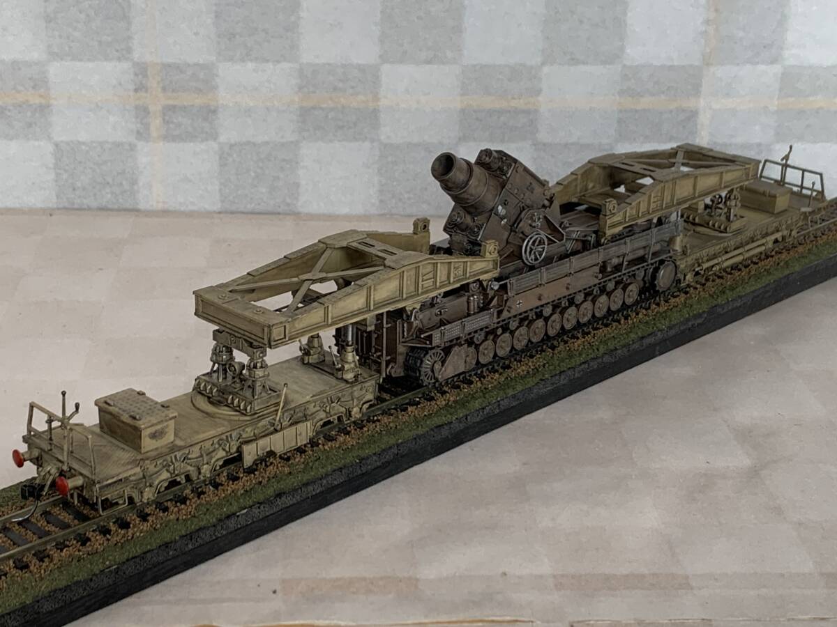 【目立った傷や汚れなし】HO 147, 1/72 60cm MOSER KARL 040 PRODUCTION TYPE w/Railway ...