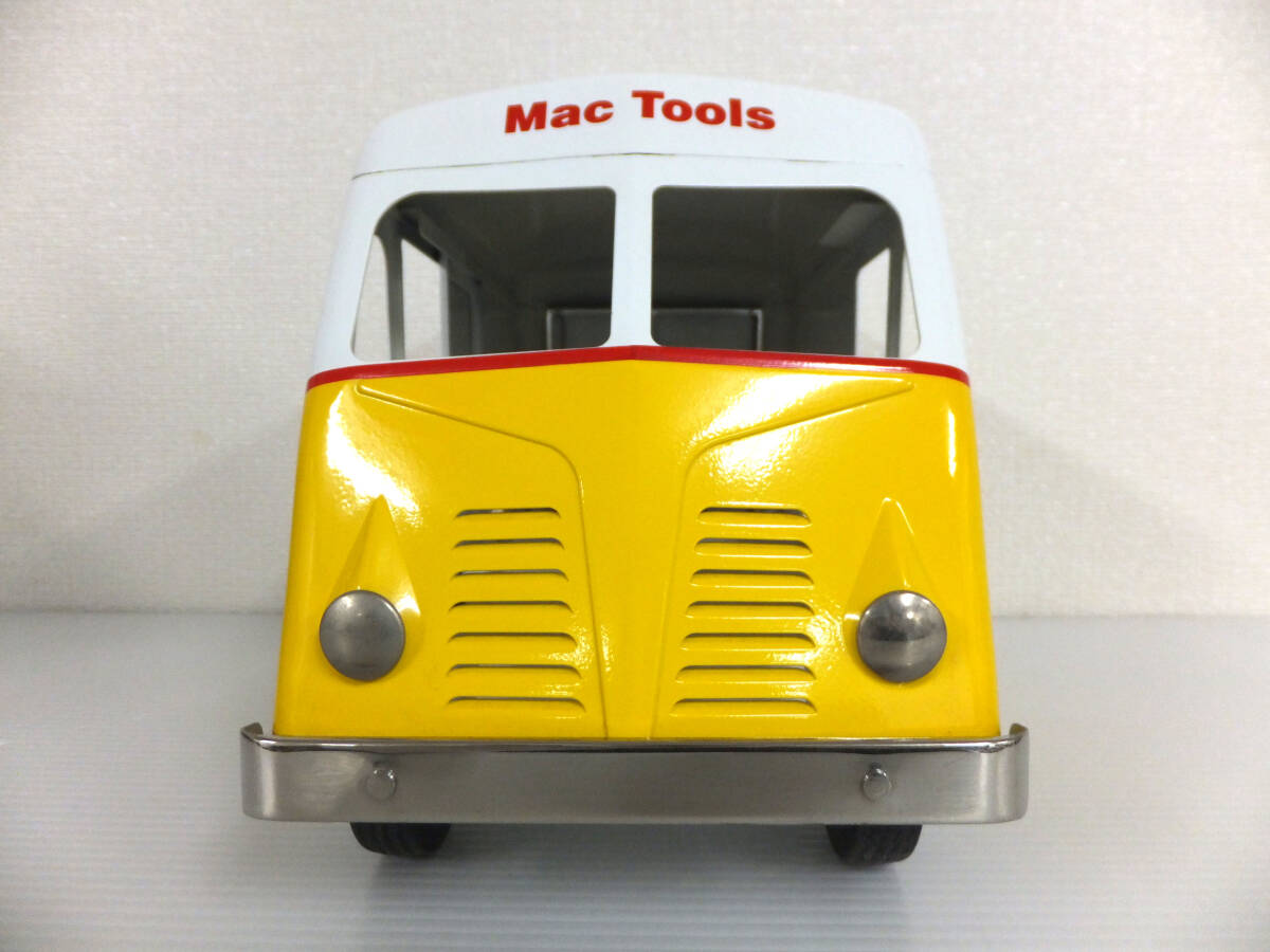 【やや傷や汚れあり】C1837 希少 MAC TOOLS マックツール ブリキカー バン ミニカー デリバリーバン 車の落札情報詳細 ...