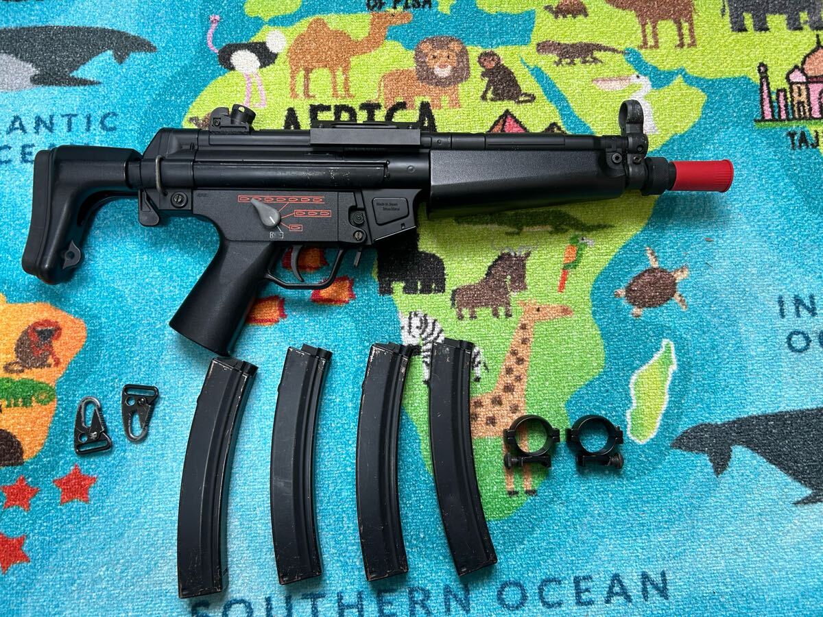 【全体的に状態が悪い】東京マルイ MP5 HK エアガン サバゲー 米軍 GSG9 SAT RATS 機動隊 delta cag devgru ...