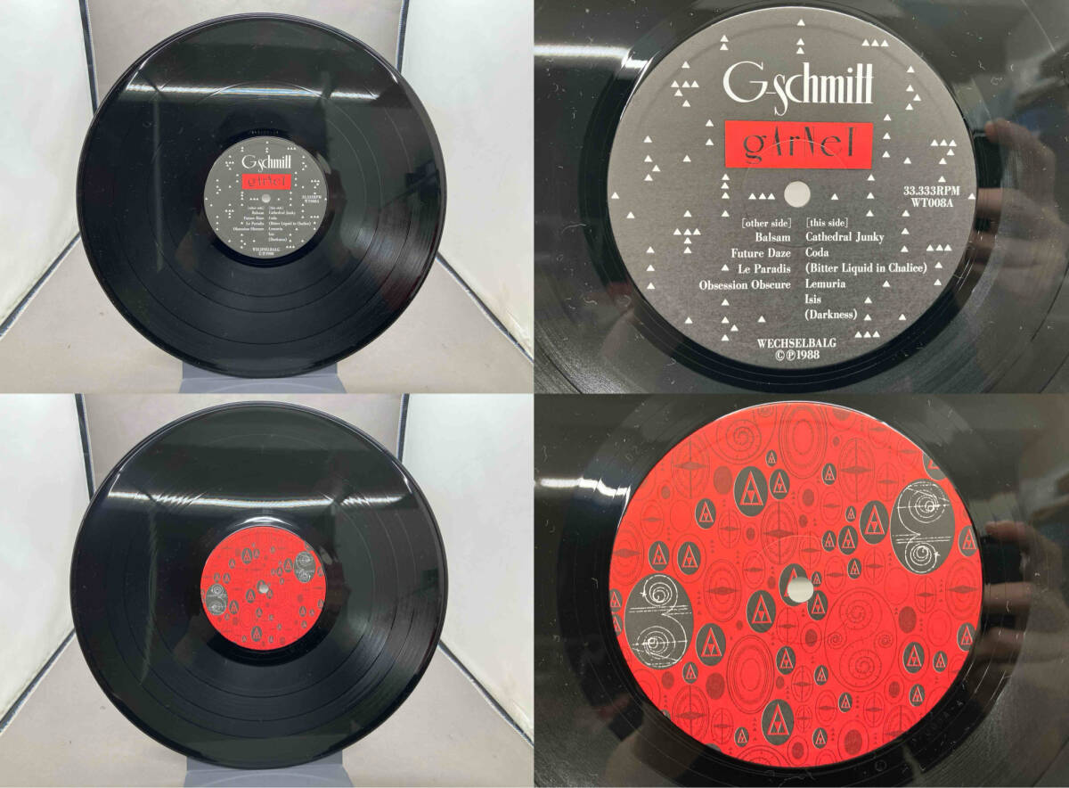 【やや傷や汚れあり】LPレコード GARNET G-SCHMITT WT008Aの落札情報詳細 - Yahoo!オークション落札価格検索 オークフリー