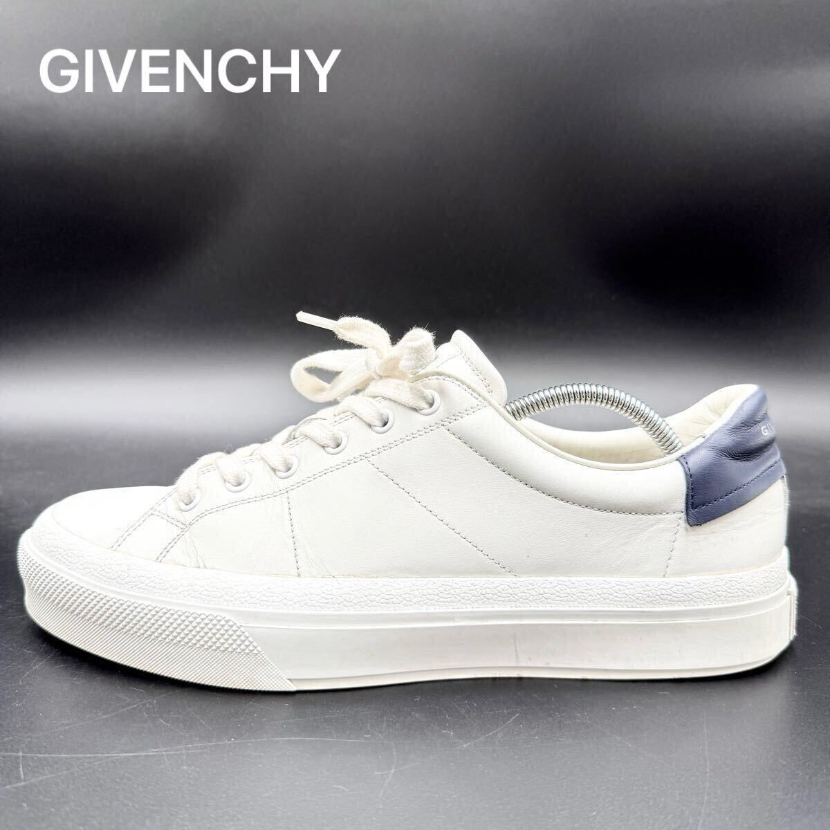 【目立った傷や汚れなし】1円 【極上品】 GIVENCHY ジバンシー 【圧倒的高級感】 4G メンズ ローカット スニーカー シューズ 靴 レザー ホワイト 白 27.5cm相当の落札情報 ...