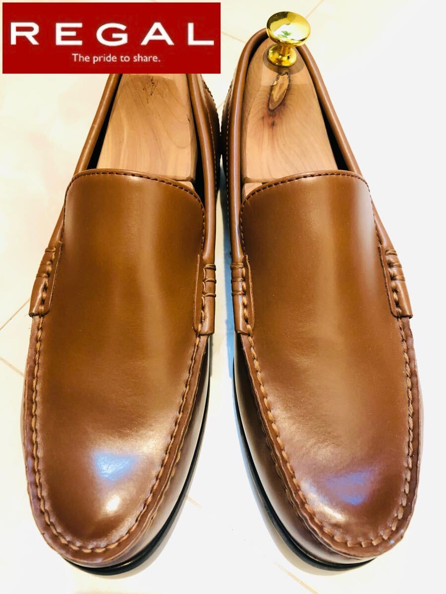【未使用に近い】★超美品！使用数回のみ★定価22000円！リーガル REGAL スリッポン ローファー 24.5EEの落札情報詳細 - Yahoo!オークション落札価格検索 オークフリー