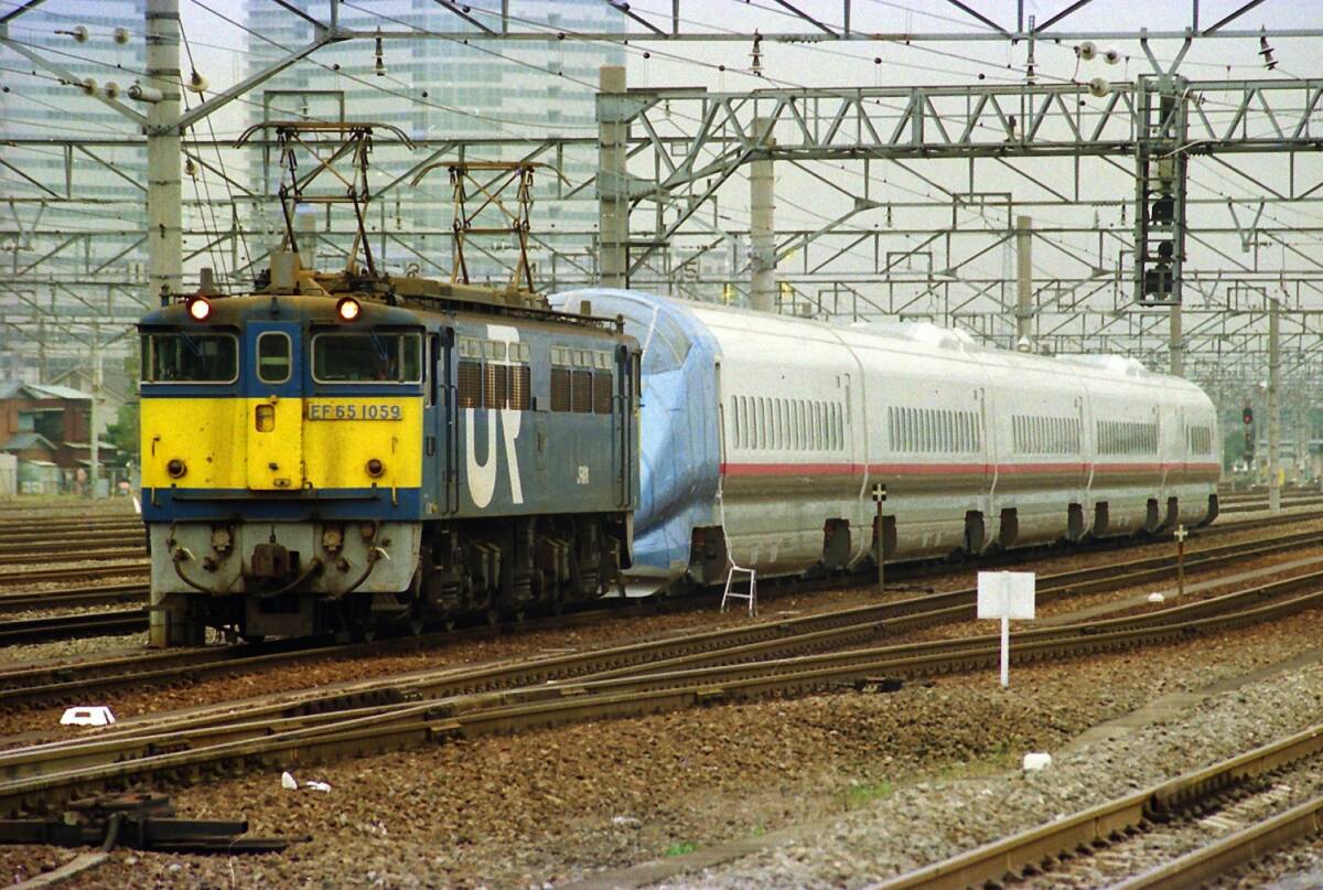 【未使用】♪ EF65 1059＋E3 甲種 KG写真 ♪ の落札情報詳細 - Yahoo!オークション落札価格検索 オークフリー