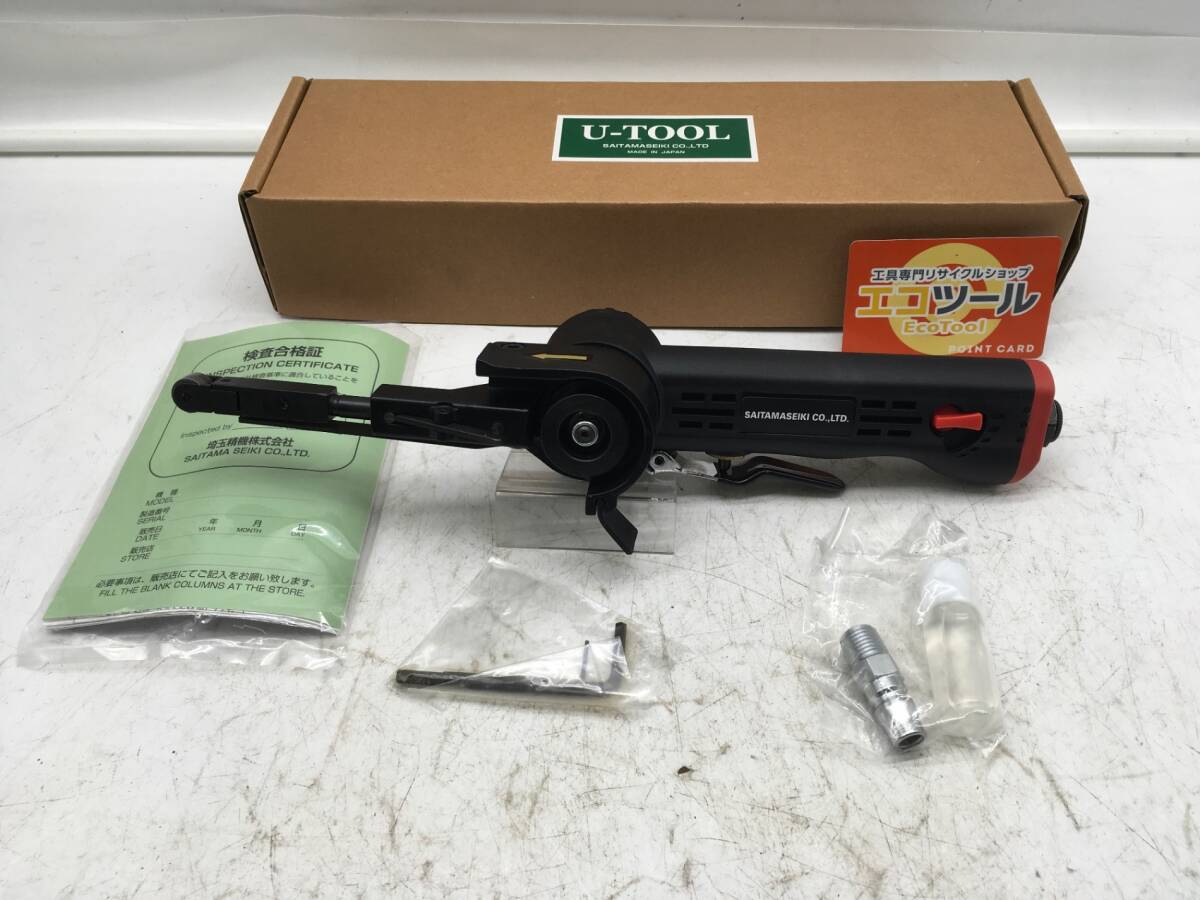 【未使用】【未使用】☆UTOOLS/埼玉精機 ベルトサンダー U-110M [ITFFQNYFVA8T][Y01]の落札情報詳細 - Yahoo!オークション落札価格検索 オークフリー