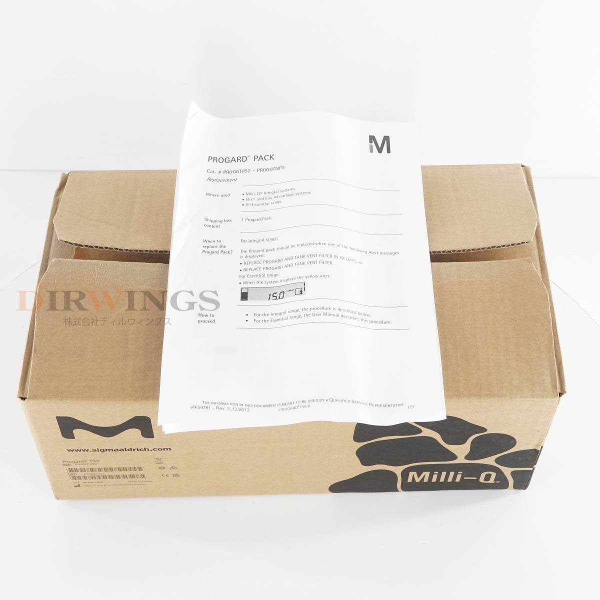【目立った傷や汚れなし】[DW] 8日保証 2023年製 Progard TS2 PR0G0T0S2 Merck Millipore ミリポア ...