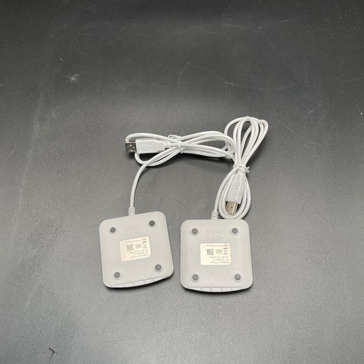 【やや傷や汚れあり】 (D311）ICカードリーダー USBタイプ NTT Communications ACR39U-U1 2個セット （米 ...