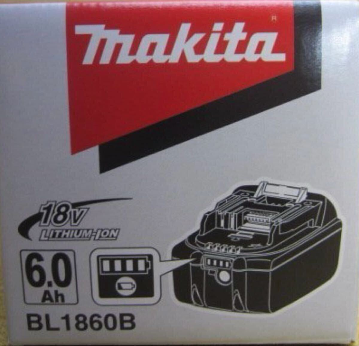 【未使用】新品 makita マキタ リチウムイオンバッテリ 純正 BL1860B 18V 6.0Ah 雪 飛行機マーク 残容量表示付 急速充電対応 バッテリー 電動工具 A33の落札情報詳細 ...