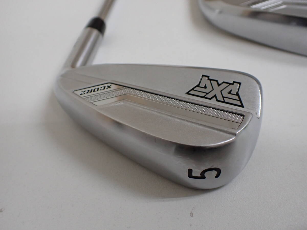 【傷や汚れあり】PXG 0211 XCOR2 アイアン セット 5 6 7 8 9 G W 7本 シャフト ELEVATE エレベート MPH 95 FLEX S グリップ CADERO ...