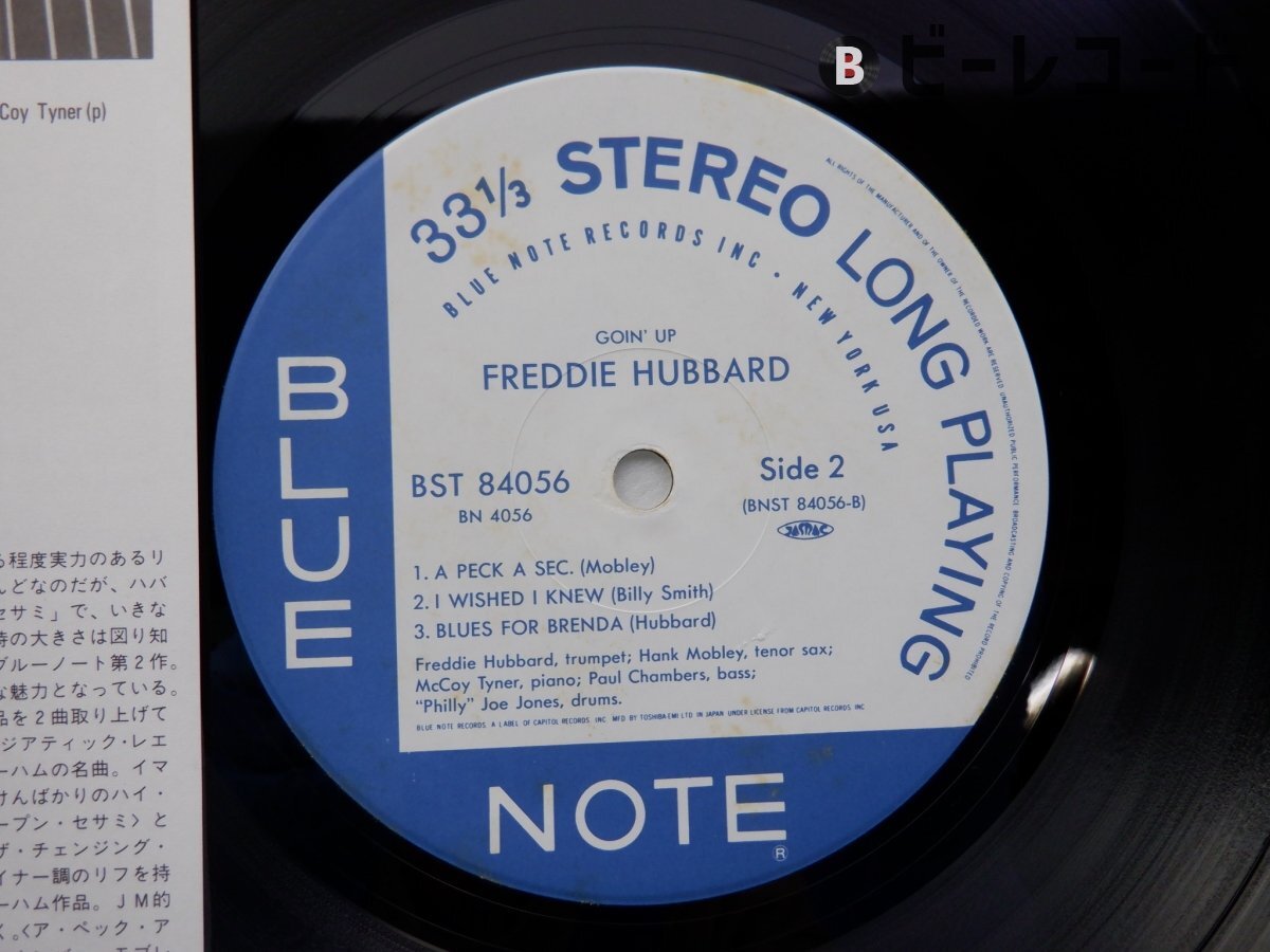 【やや傷や汚れあり】Freddie Hubbard「Goin' Up」LP（12インチ）/Blue Note(BN 4056 / BST 84056)/ジャズの落札情報詳細 - Yahoo ...