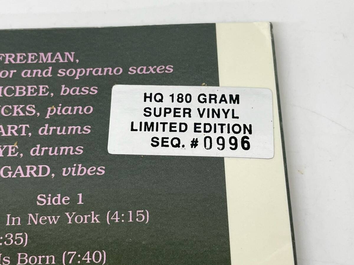 【傷や汚れあり】4E3★US・重量盤★ LPレコード Chico Freeman/チコ・フリーマン【Spirit Sensitive ...