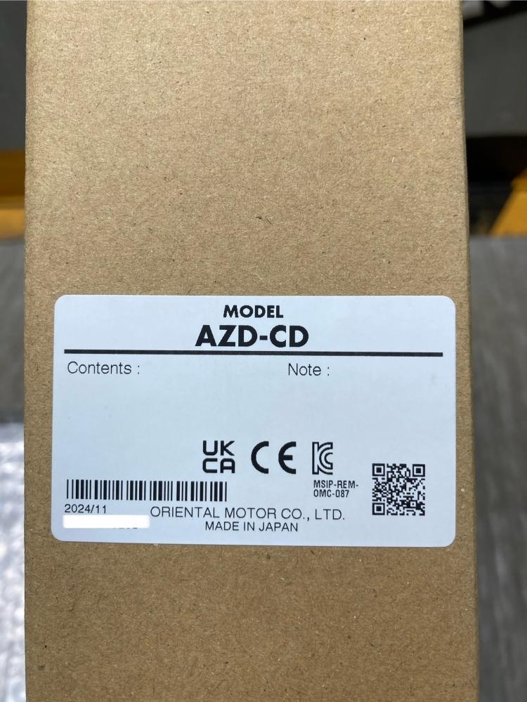 【未使用】002 未使用品 オリエンタルモーター ORIENTAL MOTOR ステッピングモーター用ドライバ AZD-CD 2024年製 高崎店の落札情報詳細 - Yahoo!オークション ...