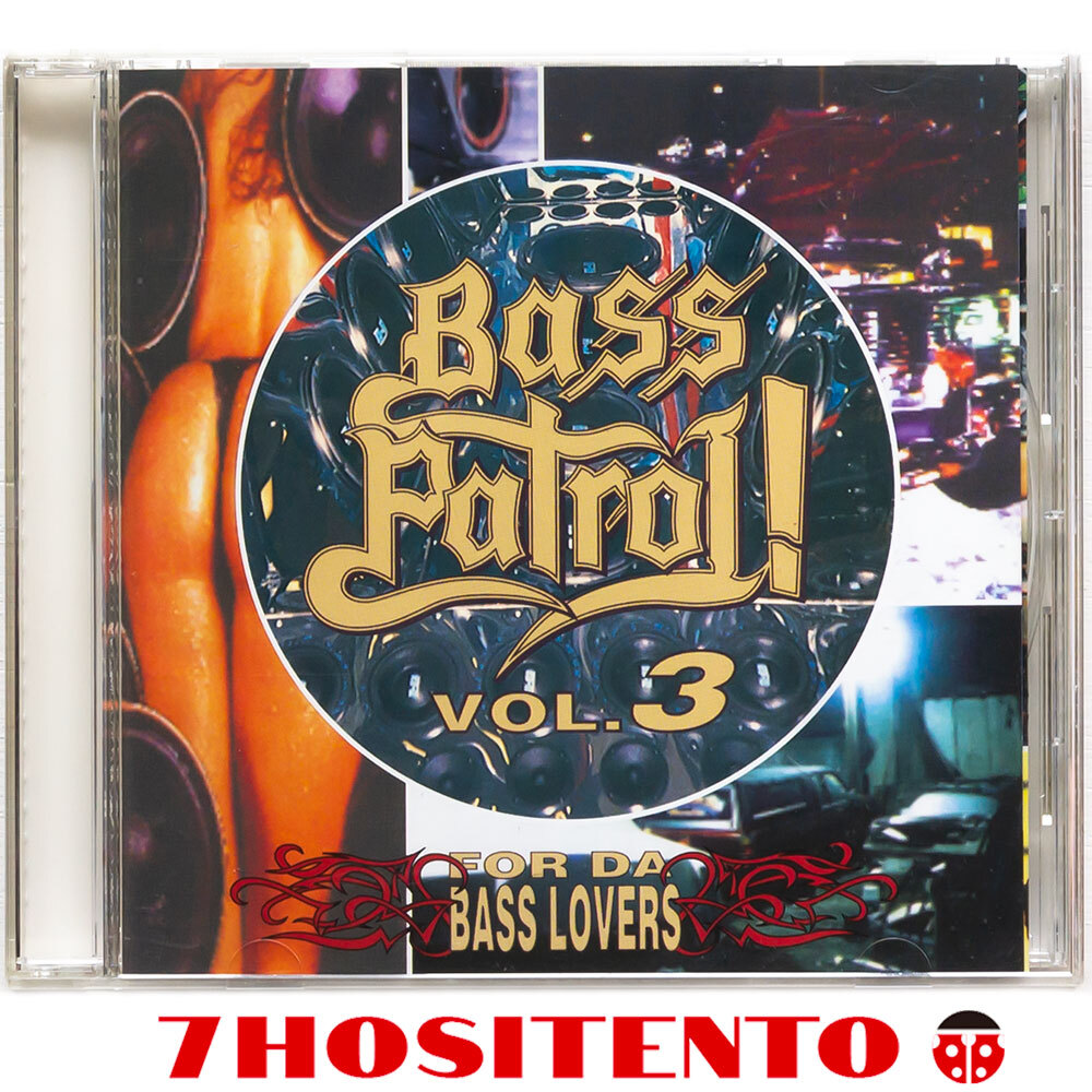 【やや傷や汚れあり】★マイアミベース名コンピ★Bass Patrol! Vol.3★D.J. Laz,Bass Masters ...