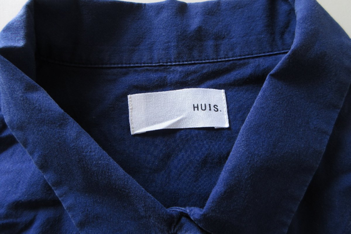 【目立った傷や汚れなし】2024 HUIS / ハウス U105-H02 オーガニックコットンワイドブラウス F BLUE / 長袖 シャツの落札情報詳細 - Yahoo!オークション落札価格 ...