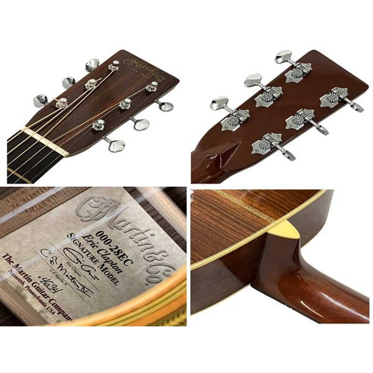 【目立った傷や汚れなし】Martin 000-28 EC 2000年製 エリック・クラプトン シグネイチャー モデル アコギ アコースティック ...