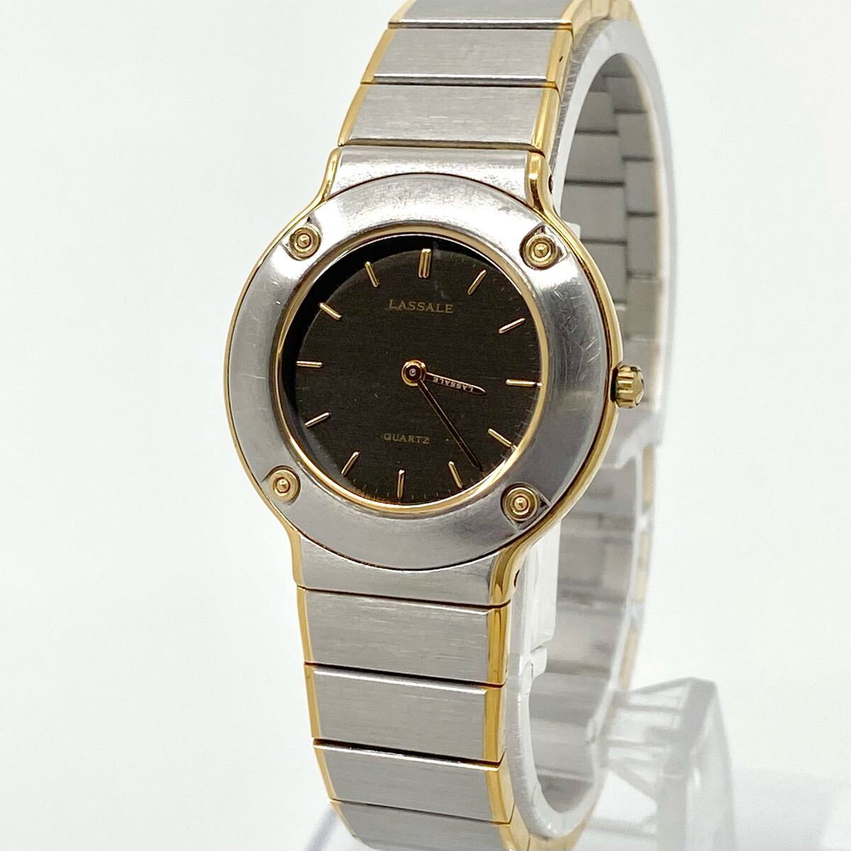 【傷や汚れあり】腕時計 レディース SEIKO LASSALE クォーツ quartz 金銀 GOLD silver 2F50-5139 ...